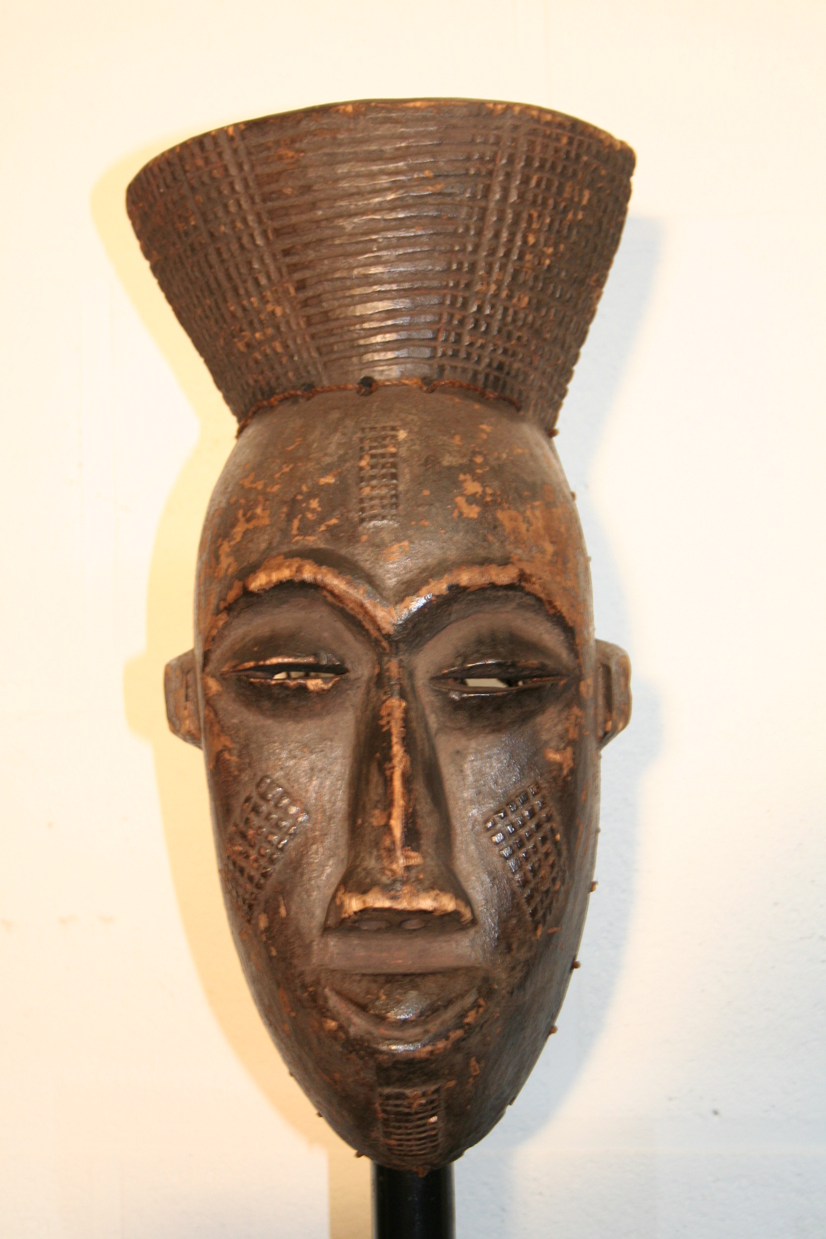 tchokwe, d`afrique : R.d. du Congo, statuette tchokwe, masque ancien ...